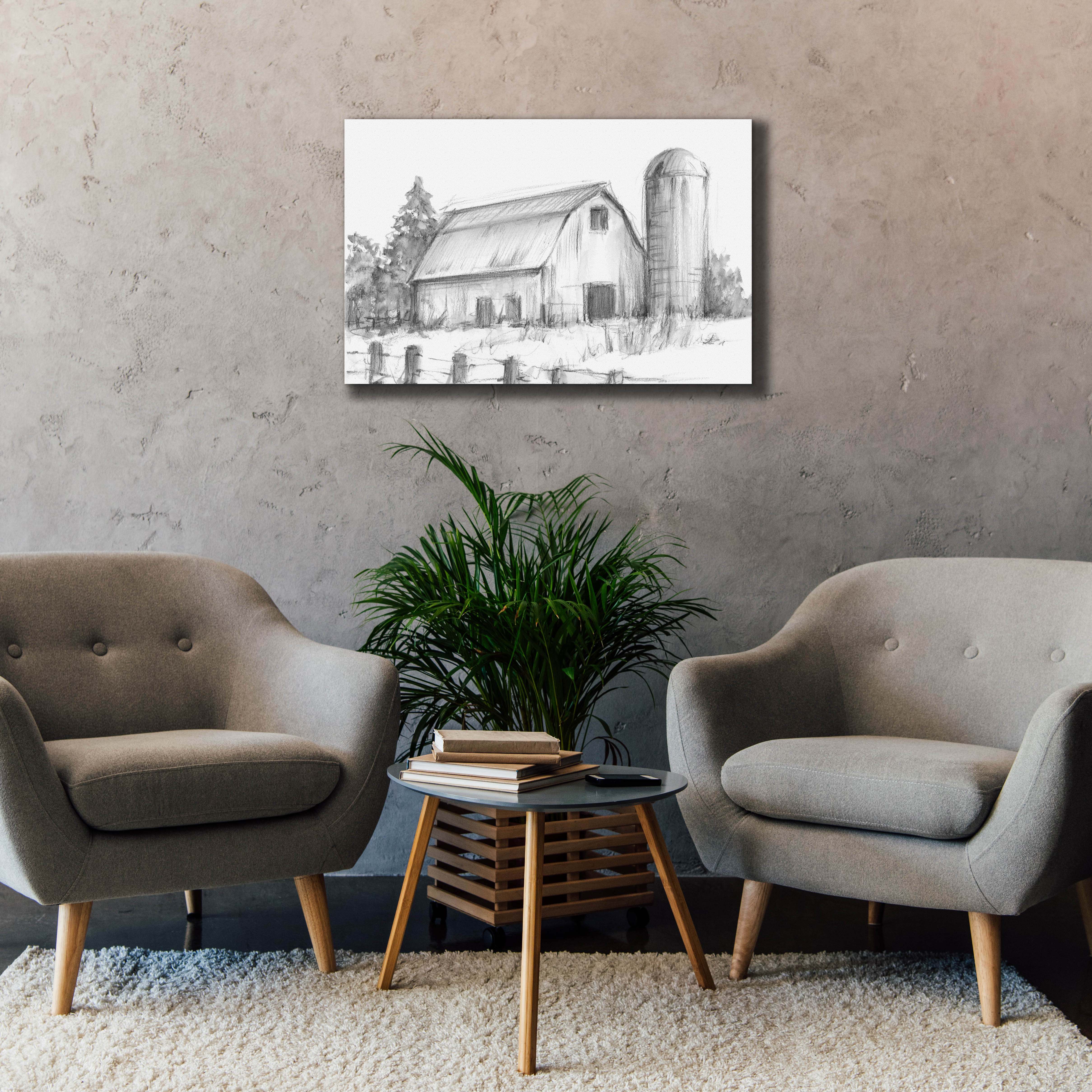 August Grove® 'Barn Study 1' by Ethan Harper Canvas Wall Art | Wayfair