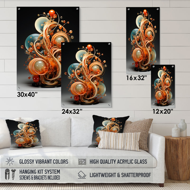 abstract wire wall art