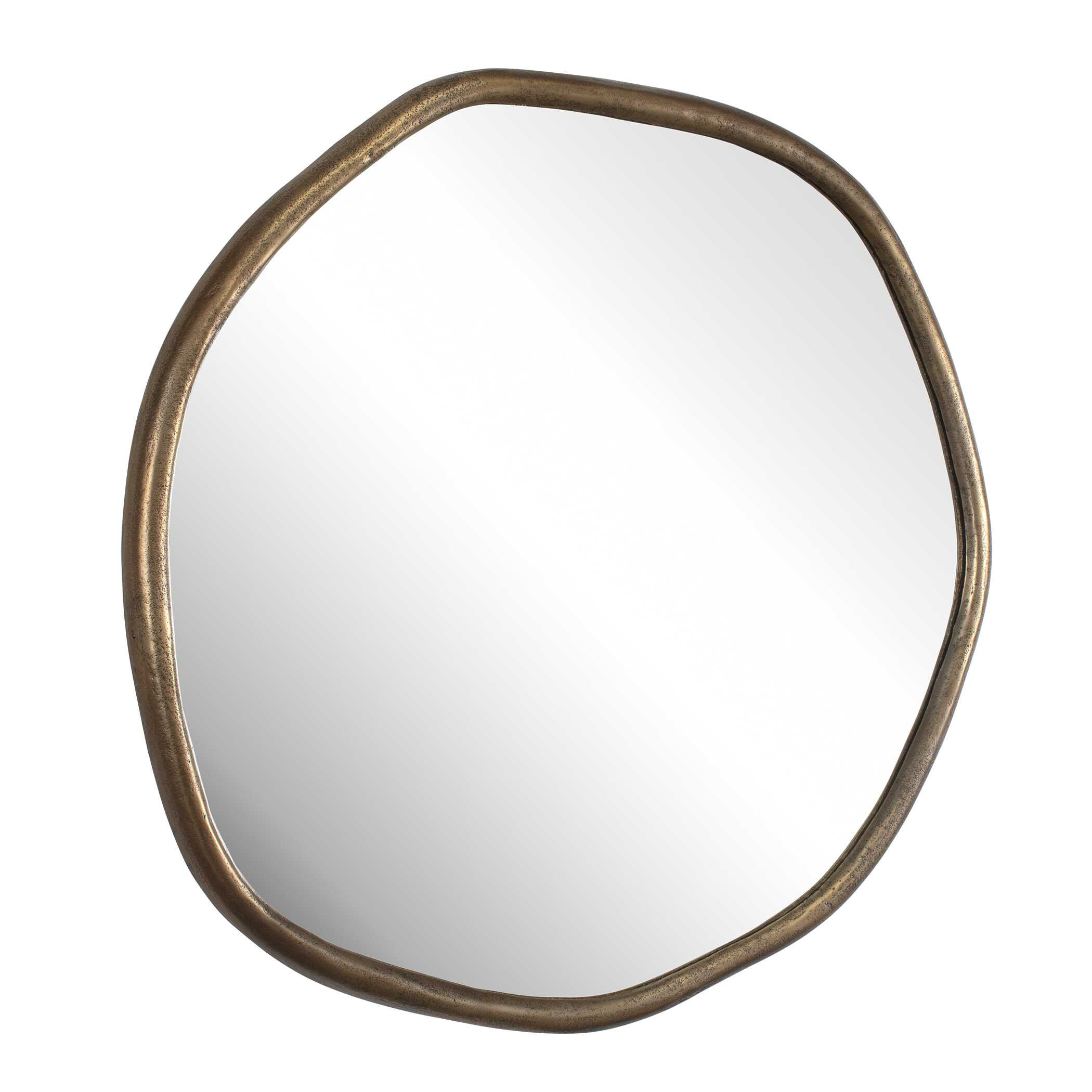 Uttermost Ambrose Indoor-Outdoor Round Mirror | Wayfair