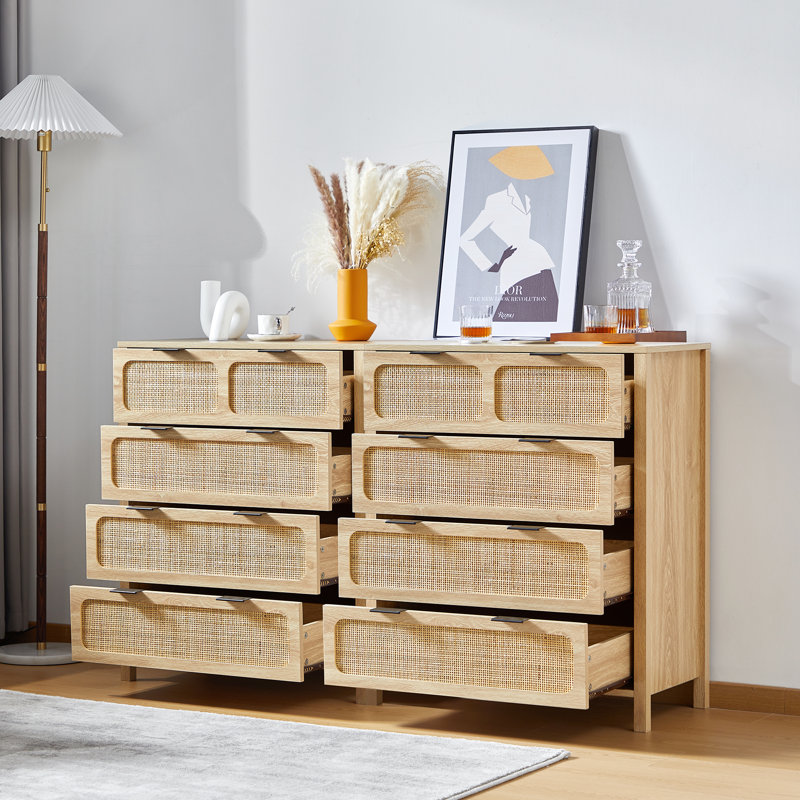 Bay Isle Home™ Arnulfo 8 - Drawer Accent Chest "& Reviews" | Wayfair