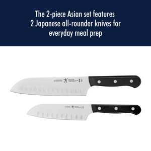 HENCKELS Solution 2-Piece Asian Knife Set & Reviews | Wayfair