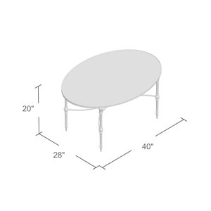 Uttermost Vitya Coffee Table & Reviews | Perigold