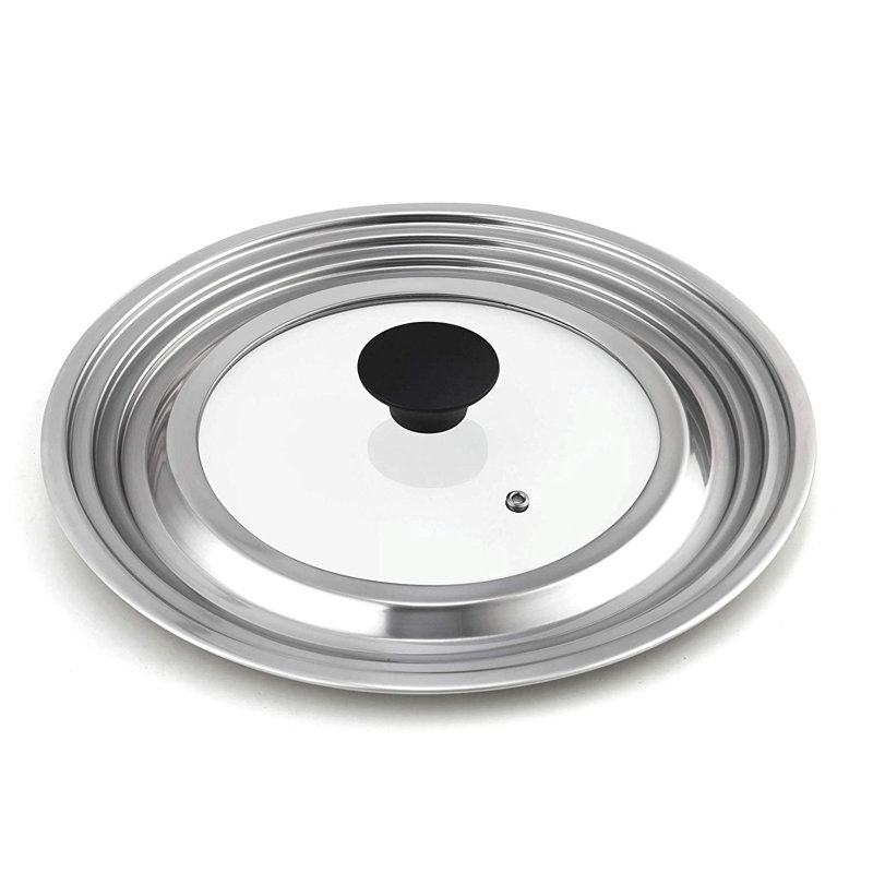 Cook N Home Universal Stainless Steel Lid & Reviews | Wayfair