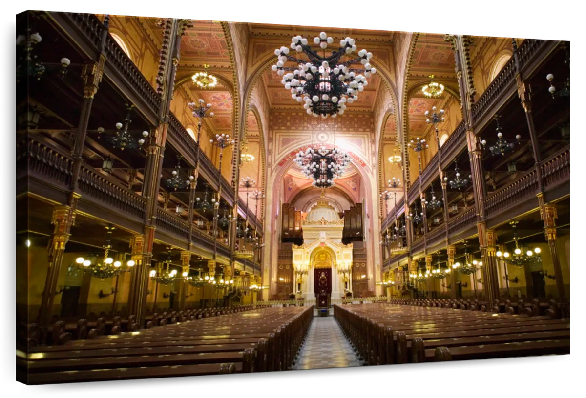 Ebern Designs Nicci Great Synagogue Interior | Wayfair
