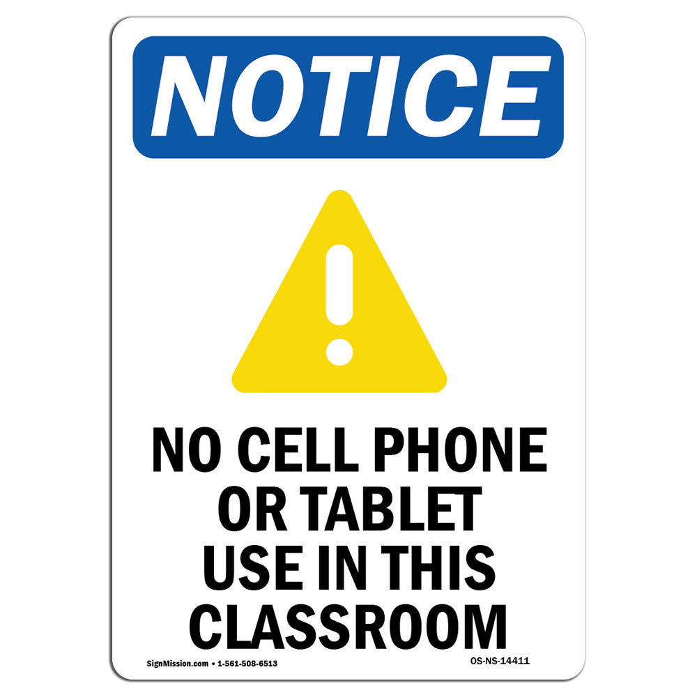 SignMission No Cell Phone or Tablet Sign with Symbol | Wayfair