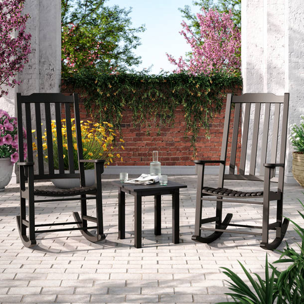 Frontera Americana Resort Solid Wood Rocking Chair & Reviews | Wayfair