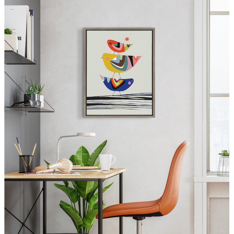 Corrigan Studio® «The Family Tree» par Rachel Lee - cadre flottant ...