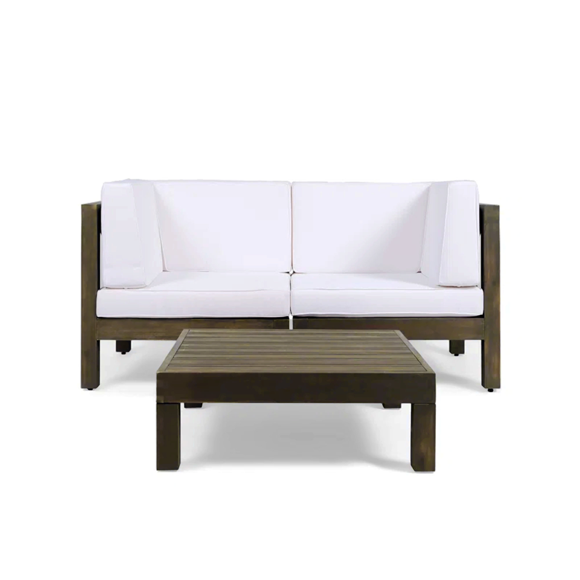 MaMa 3-Piece LOVE SEAT SET WITH COFFEE TABLE | Wayfair