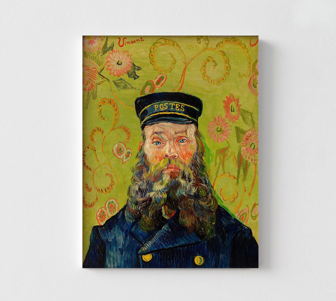 WeFrameArt The Postman By Vincent Van Gogh, Postman Birthday Gift ...