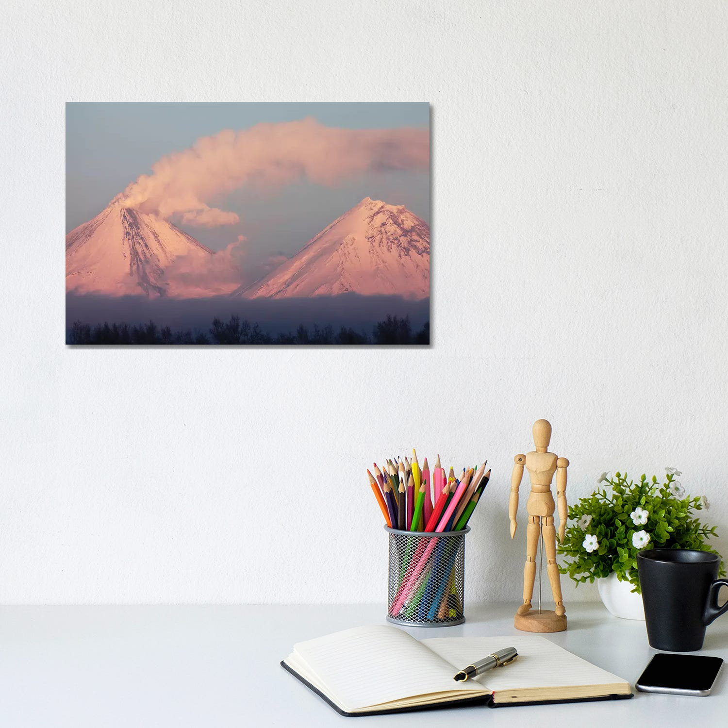 Alpen Home Eruption Of Kliuchevskoi Volcano, Kamchatka, Russia I by ...