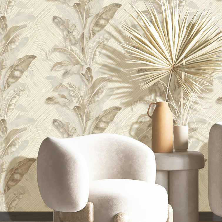 Bay Isle Home Corazzini 10m x 1.06m 3D Embossed Metallic Finish ...