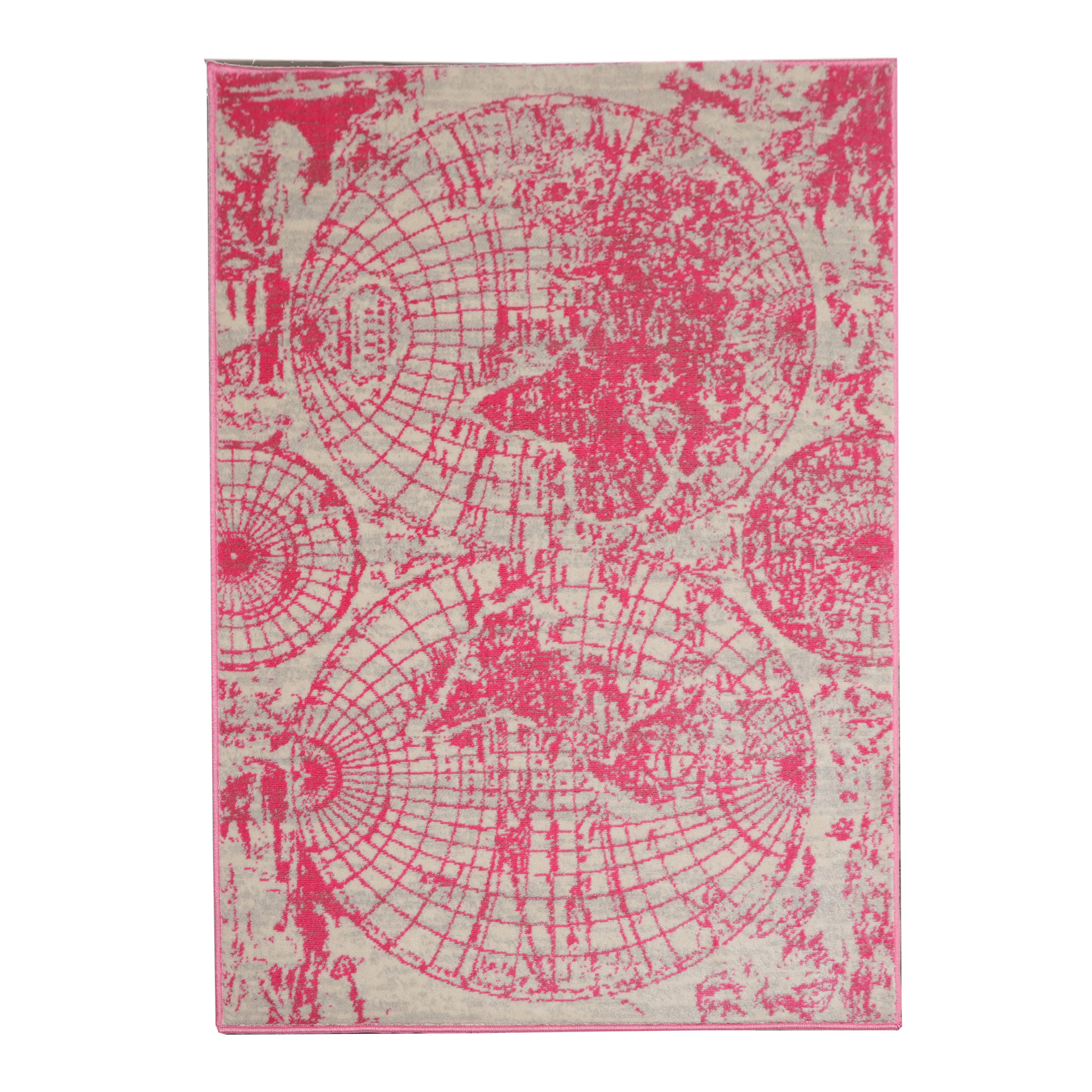 Breakwater Bay Map Beige Area Rug - Wayfair Canada