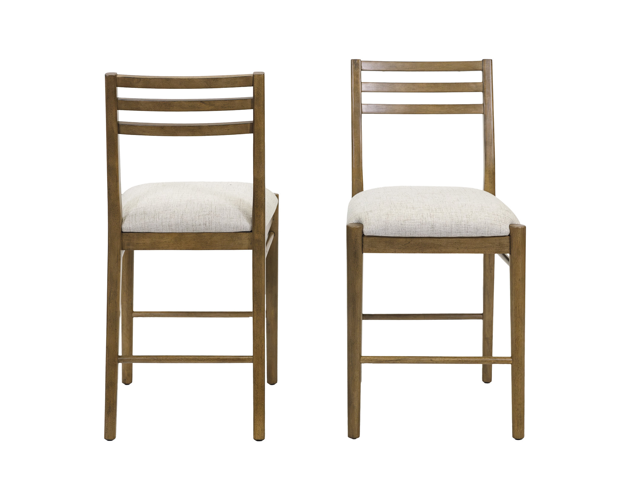 Red Barrel Studio® Nakosha Two Wood Modern Counter Height Kitchen ...