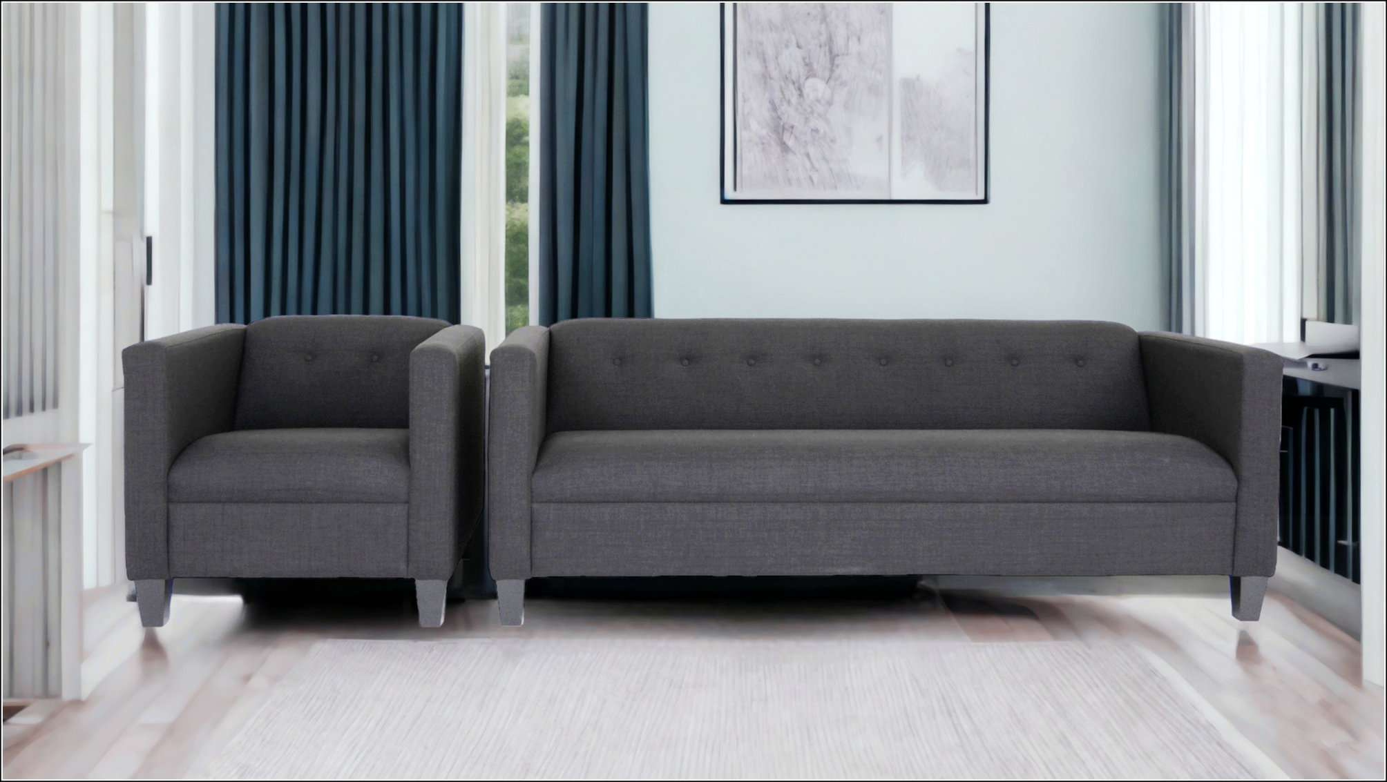 Latitude Run® Chair And Sofa Set | Wayfair