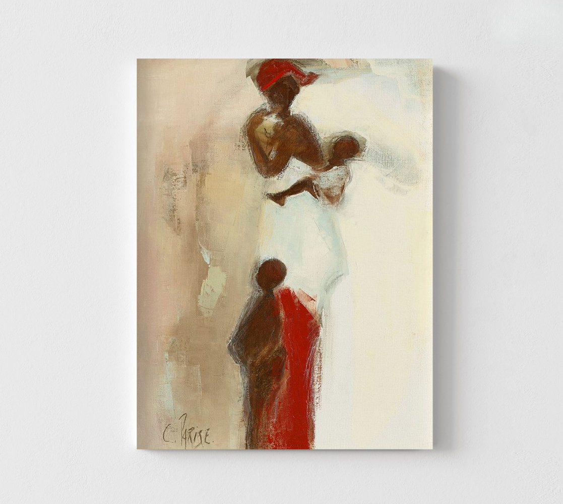 WeFrameArt Fertility Clinic Decor Poster Print, Abstract Motherhood ...