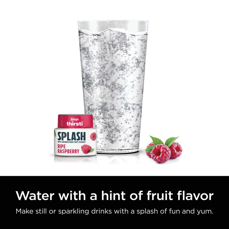 Ninja Splash Ripe Raspberry Flavored Water Drops (unsweetened ...