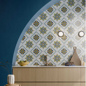 Long Island Mosaics & Tile Monastery 8" x 8" Porcelain Patterned Wall ...
