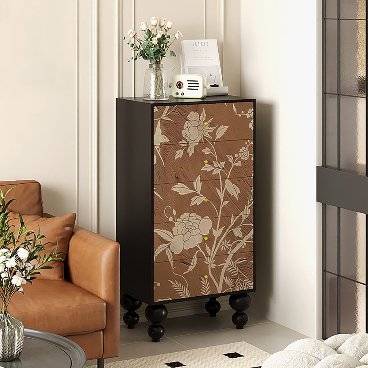 Canora Grey American style retro locker decorative cabinet | Wayfair