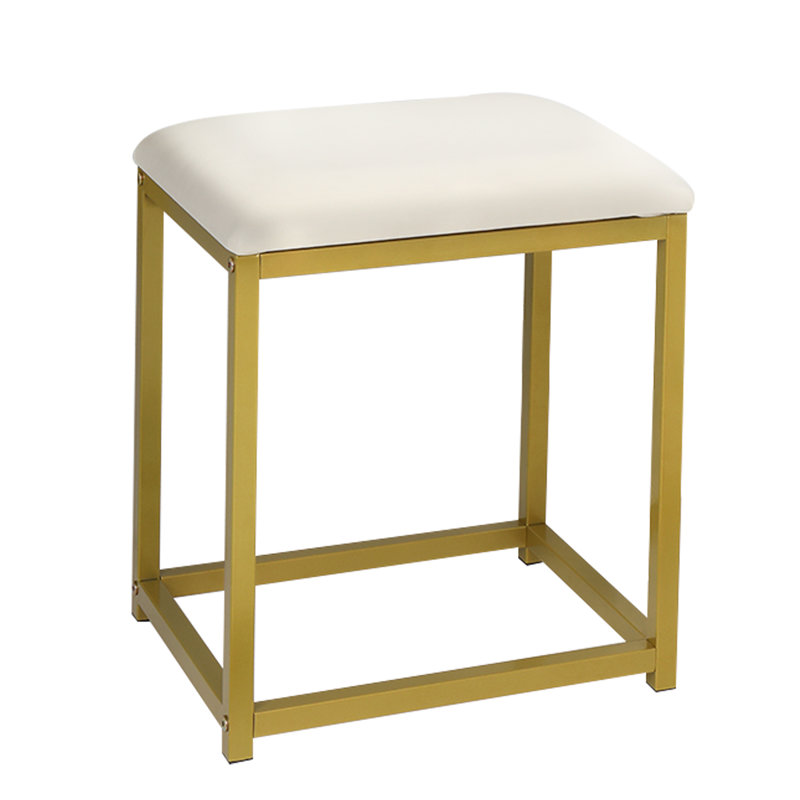 Willa Arlo™ Interiors Zeppelin Iron Vanity Stool & Reviews | Wayfair