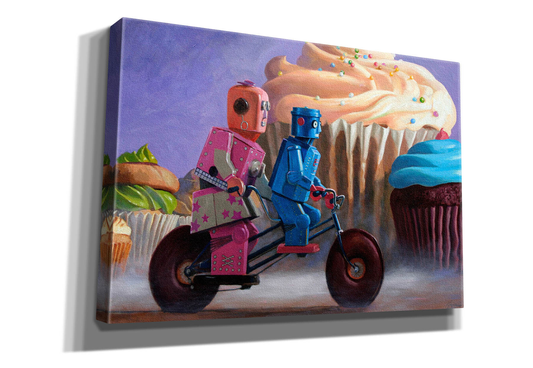 Trinx 'Misty Path' By Eric Joyner, Canvas Wall Art, 60"X40" - Wayfair ...