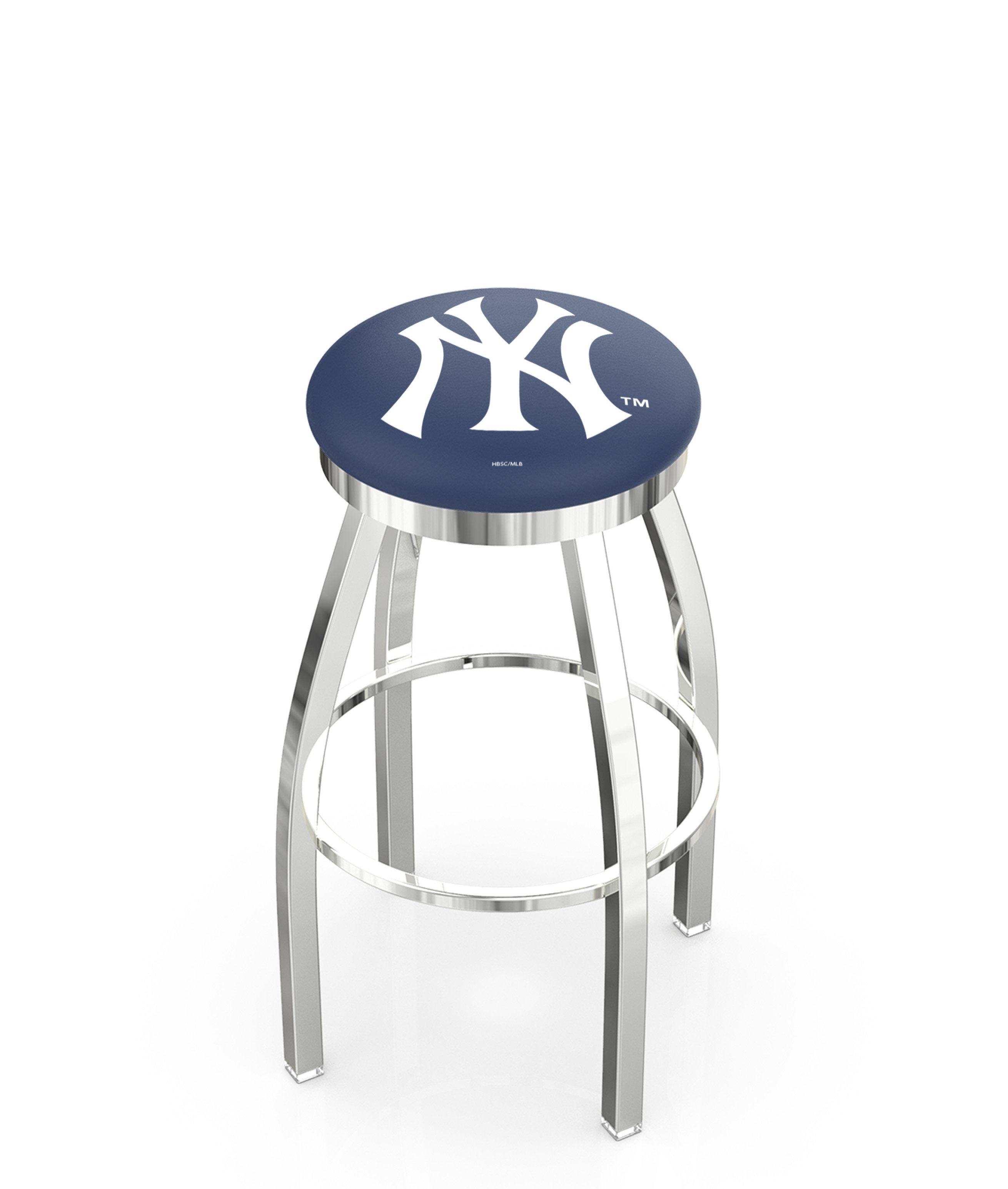 Holland Bar Stool L8C2C New York Yankees Swivel Bar Stool | Wayfair