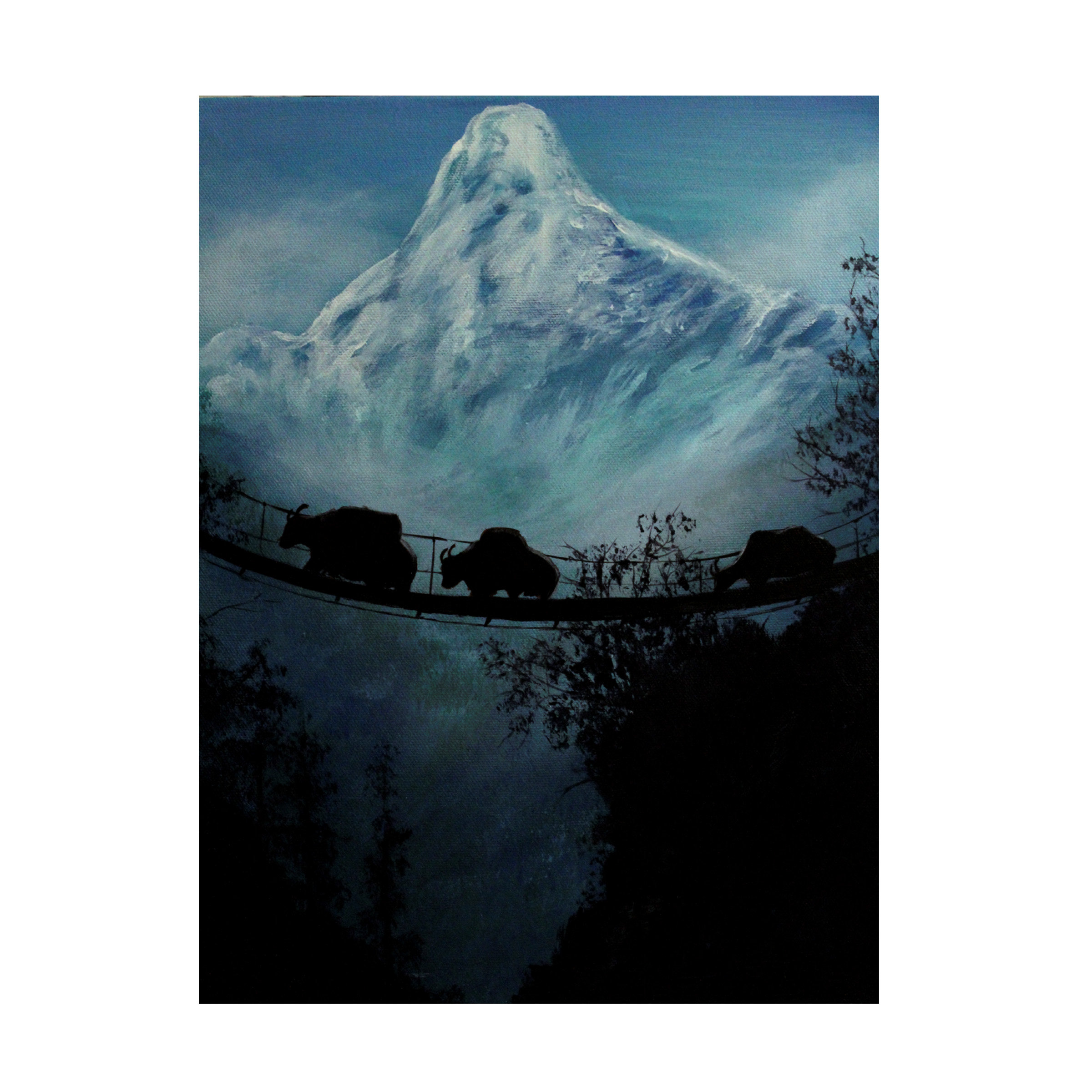 Millwood Pines Ama Dablin On Canvas by Greg Farrugia Print | Wayfair