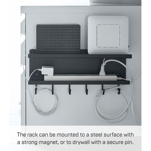 Yamazaki Home Smart Yamazaki Home Cable Cord Wrap Storage & WiFi Router ...