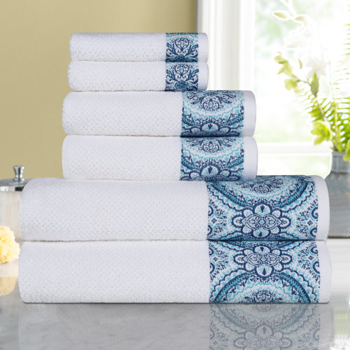 Wayfair | Geometric Bath Towels You'll Love in 2023