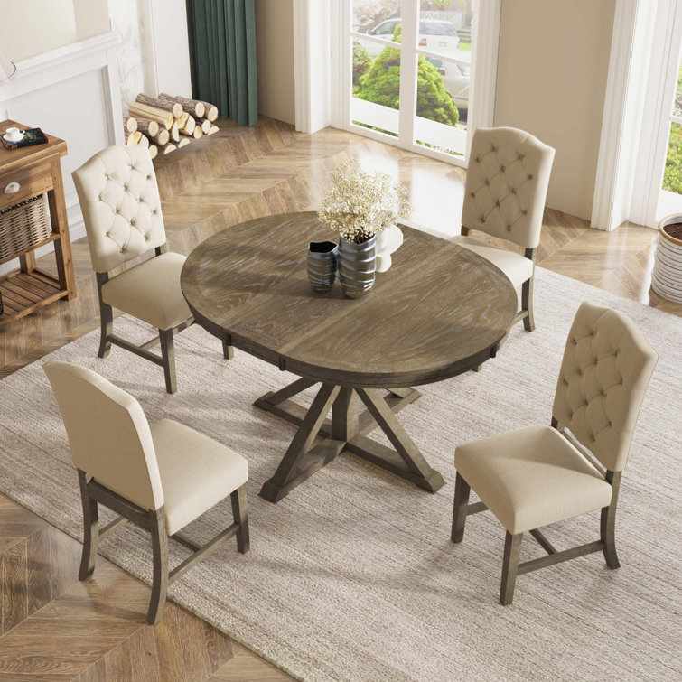 Darby Home Co Boothville Extendable Dining Set & Reviews | Wayfair
