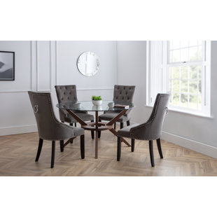 George Oliver Robinson Dining Set with 4 Chairs | Wayfair.co.uk