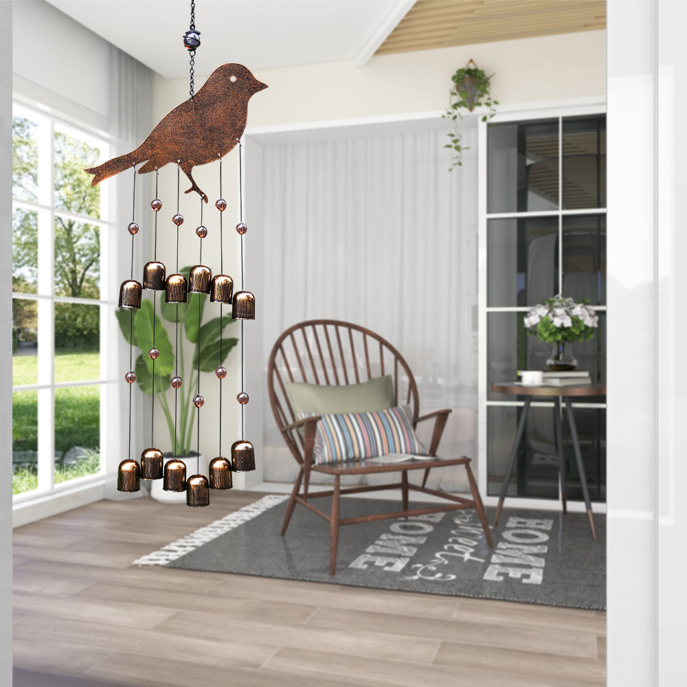 Winston Porter Cammie Bird Wind Chime & Reviews | Wayfair