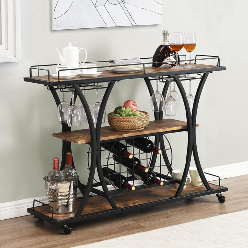 Wayfair | Square Bar Carts You'll Love in 2023