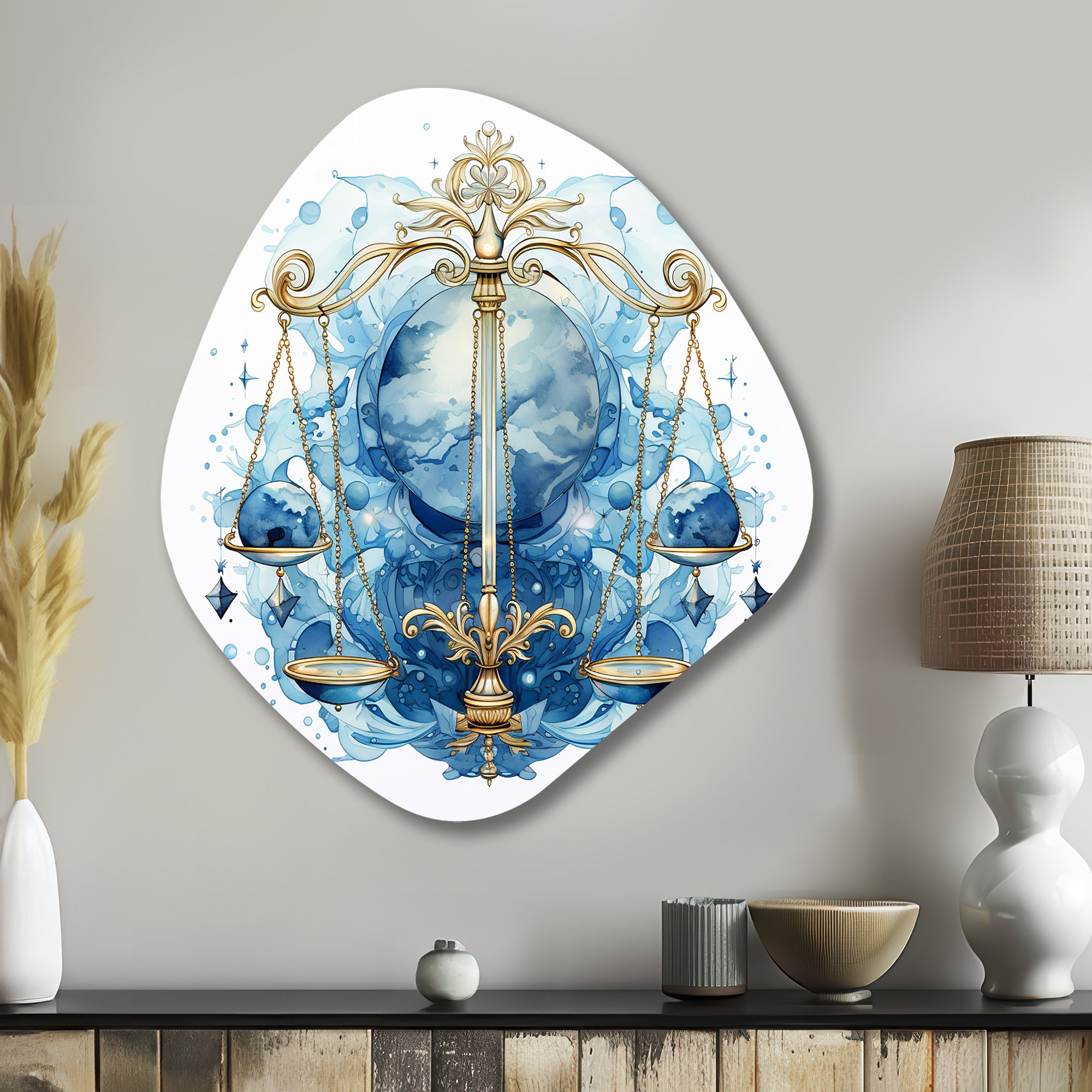 Bungalow Rose Libra Zodiac Sign I - Astrology Nebula Shape Irregular ...