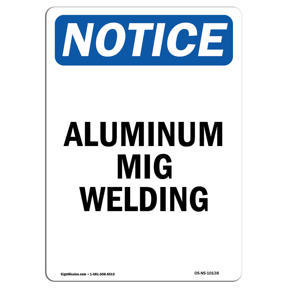 SignMission Aluminum Mig Welding Sign | Wayfair