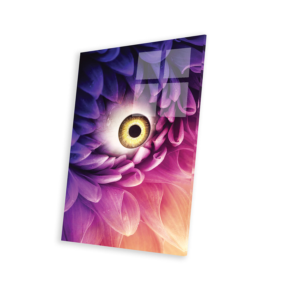 Latitude Run® Purple Crying Flower by Shaun Ryken - Unframed Graphic ...