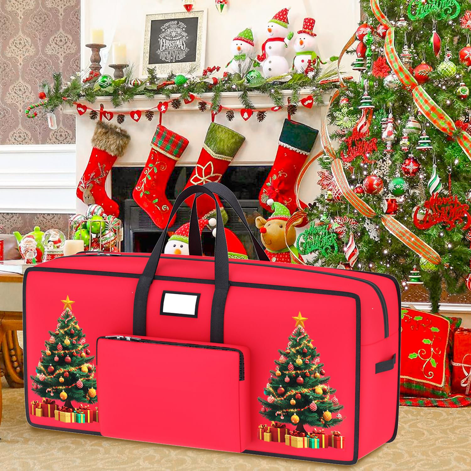 The Holiday Aisle® 9FT Christmas Tree Storage Bag 602D Oxford Fabric ...