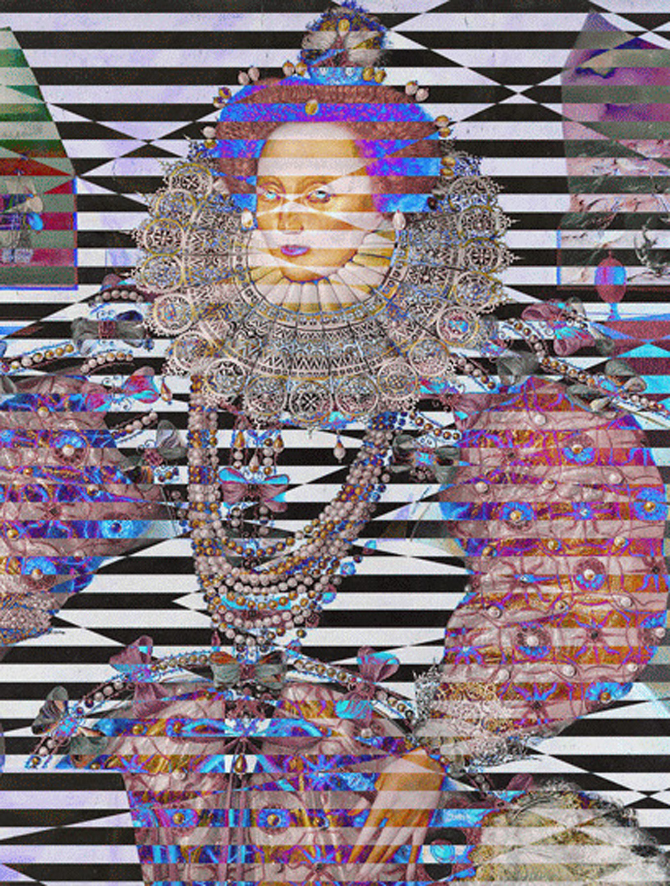 Wendover Art Group Psychedelic Psychedelic 2 Framed On Plastic ...