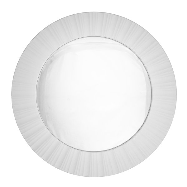 Northlight Elegant 20" Contemporary Fluted Round Mirror Wall Decor ...
