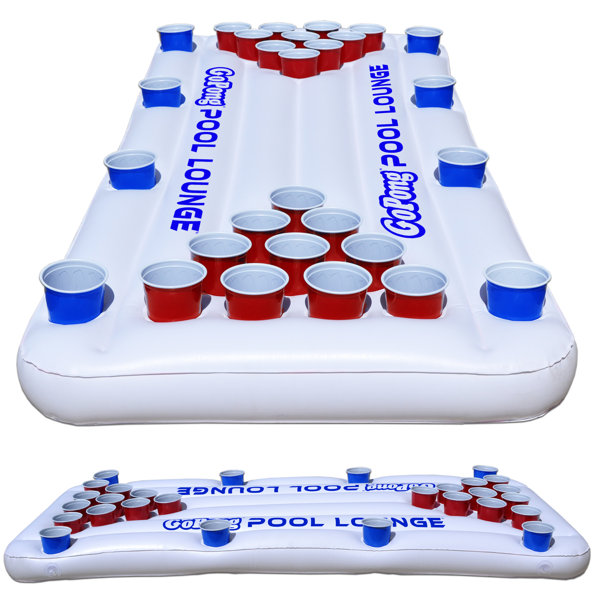GoPong 6-Foot Pool Lounge Floating Pong Table & Reviews - Wayfair Canada