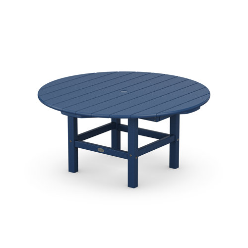 POLYWOOD® Round 37" Conversation Table & Reviews | Birch Lane