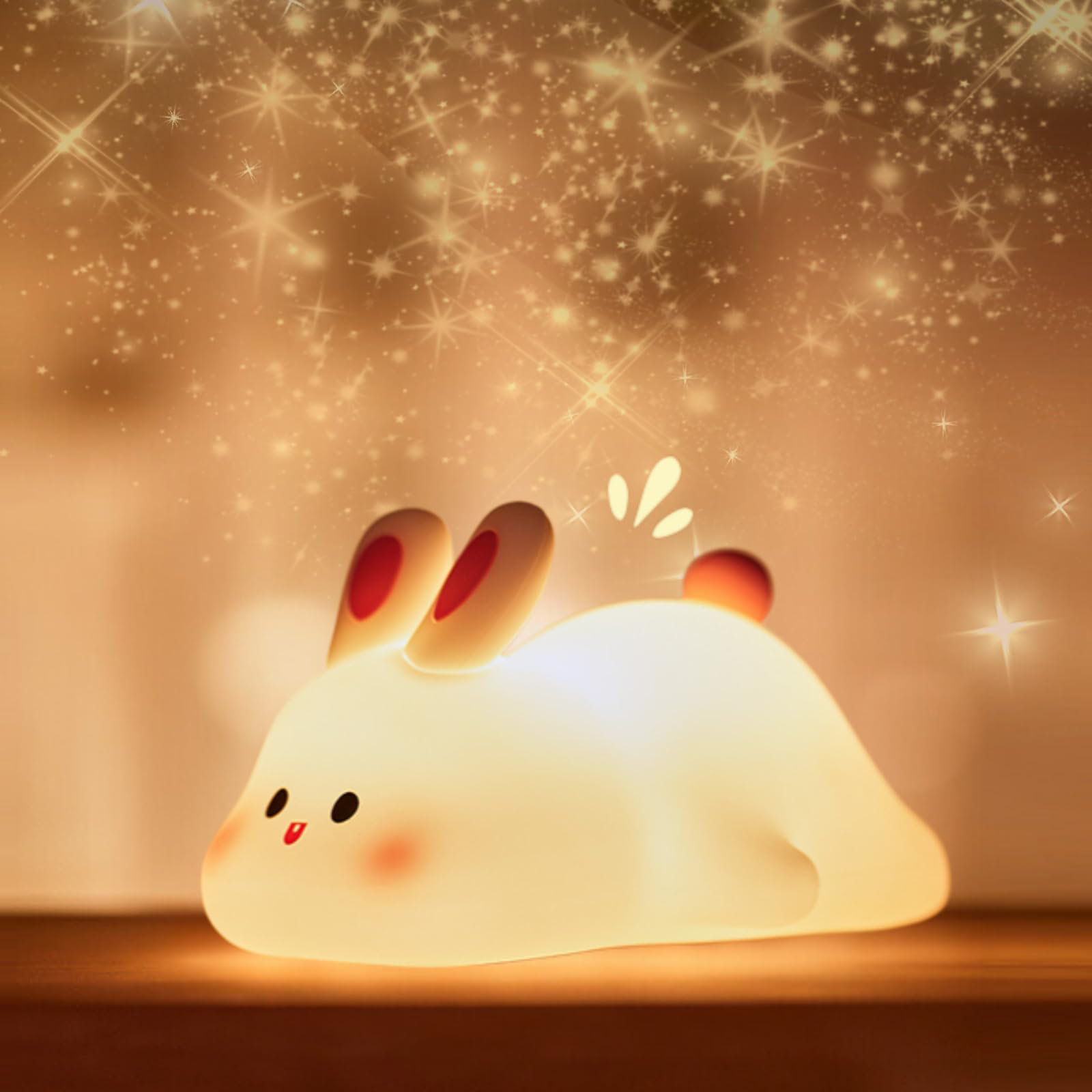 Zeki Shoggy Night Light For Kids Bunny Cute Lamp,Bunny Night Light,Cute ...
