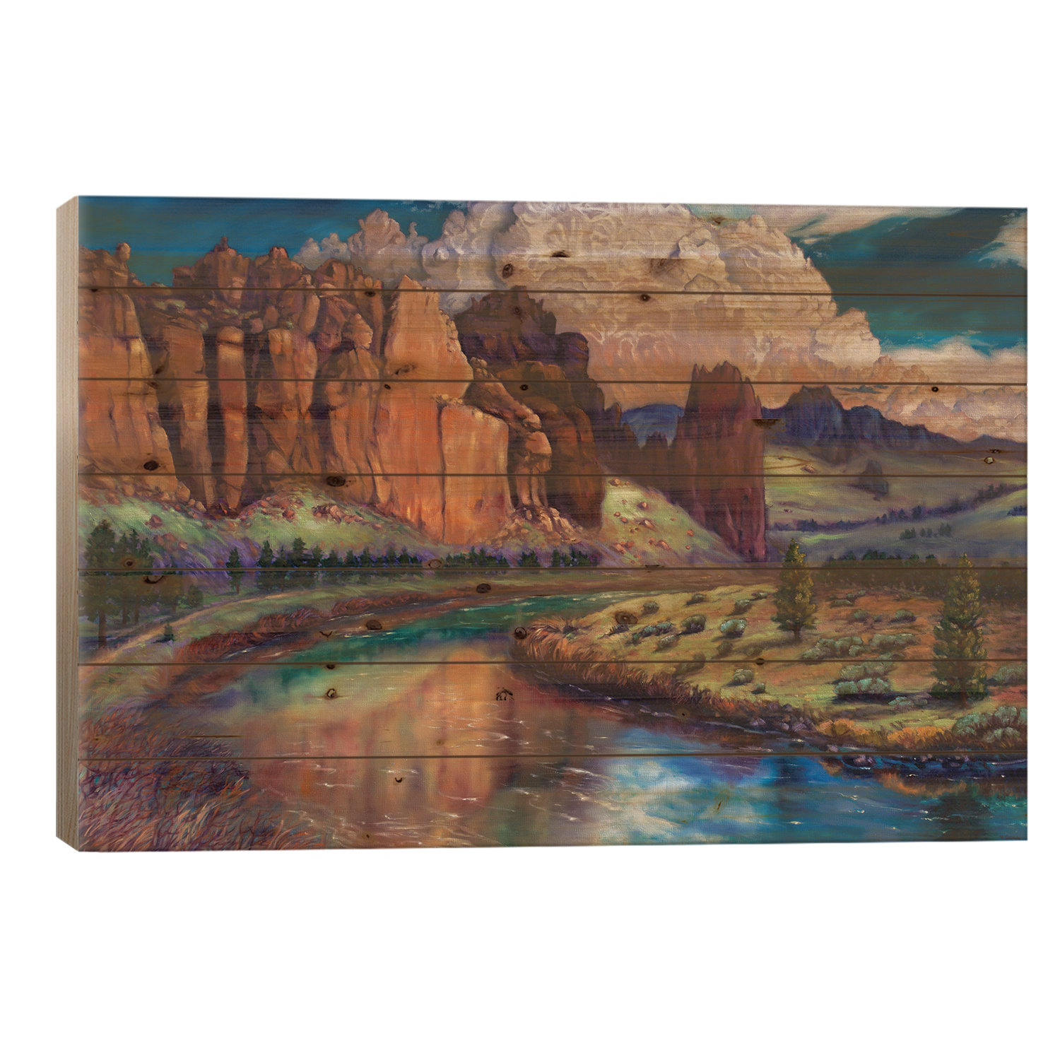 Union Rustic High Desert Castles by Rebecca Baldwin - Unframed Print on ...