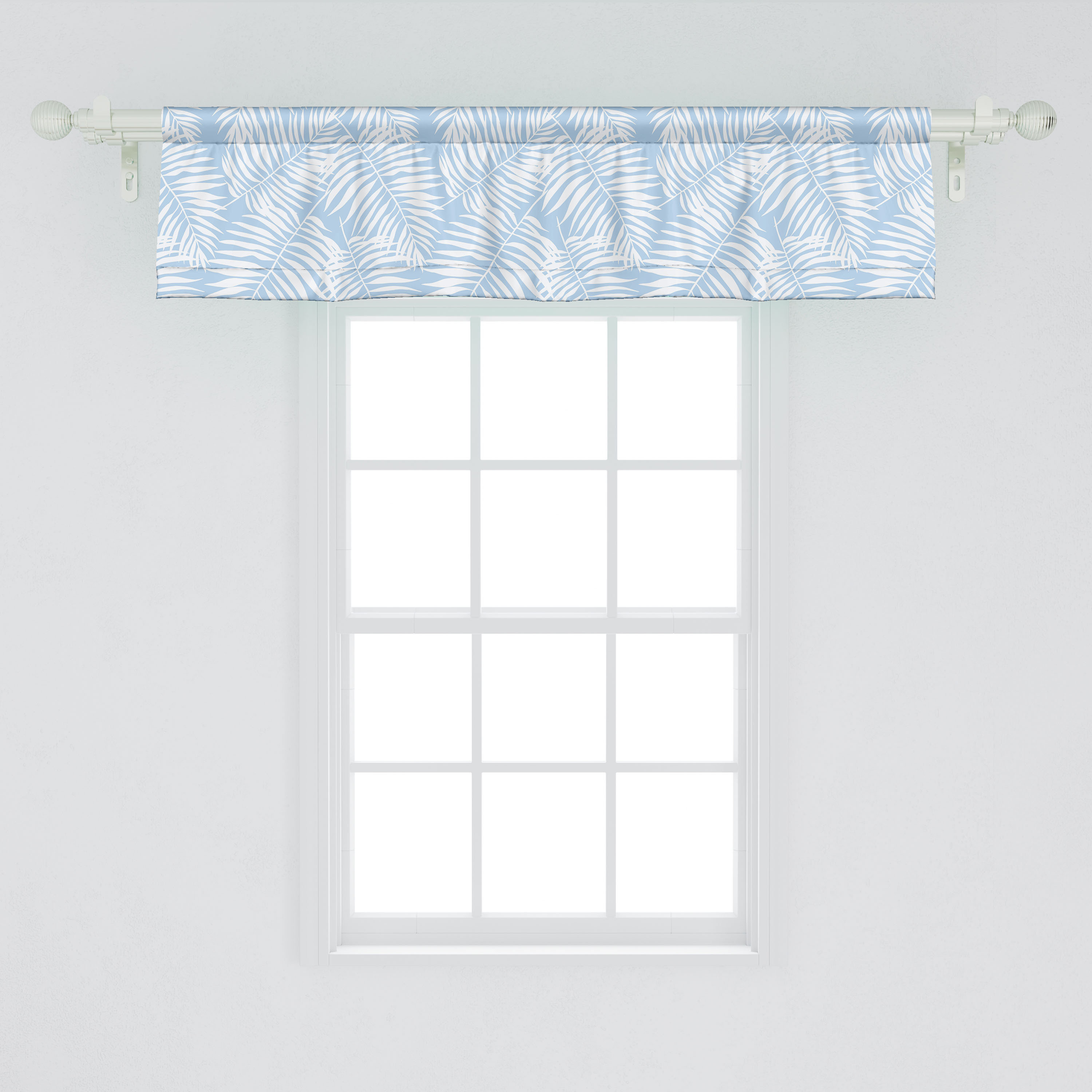 Alcott Hill Conray Floral Tailored 54'' W Window Valance | Wayfair