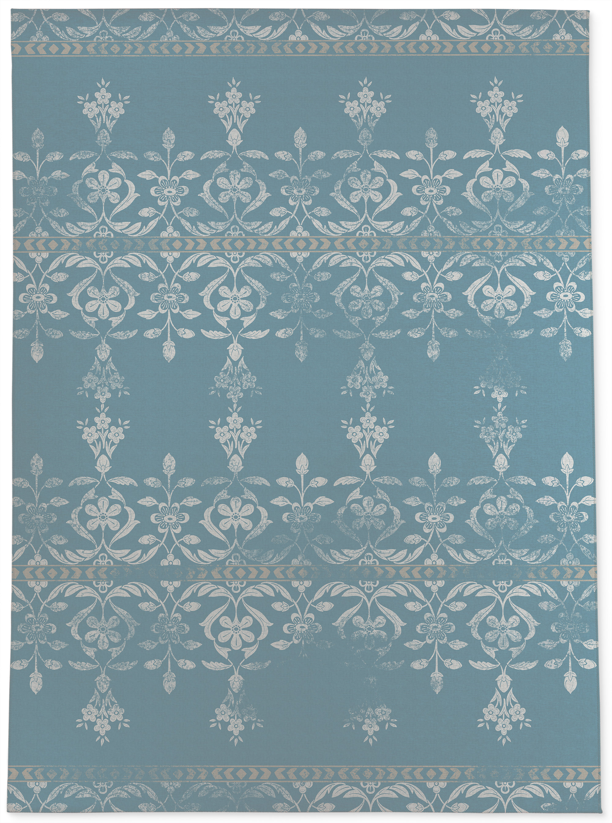 KAVKA DESIGNS Wood Area Rug | Wayfair