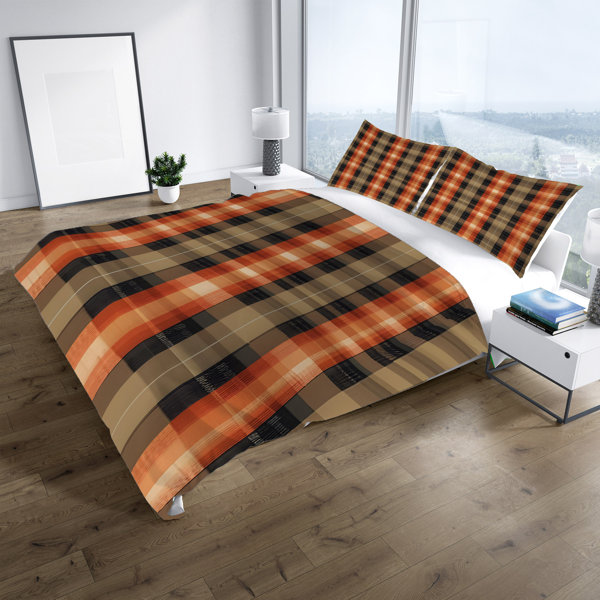 Deja Blue Studios Checkered Duvet Cover Set | Wayfair