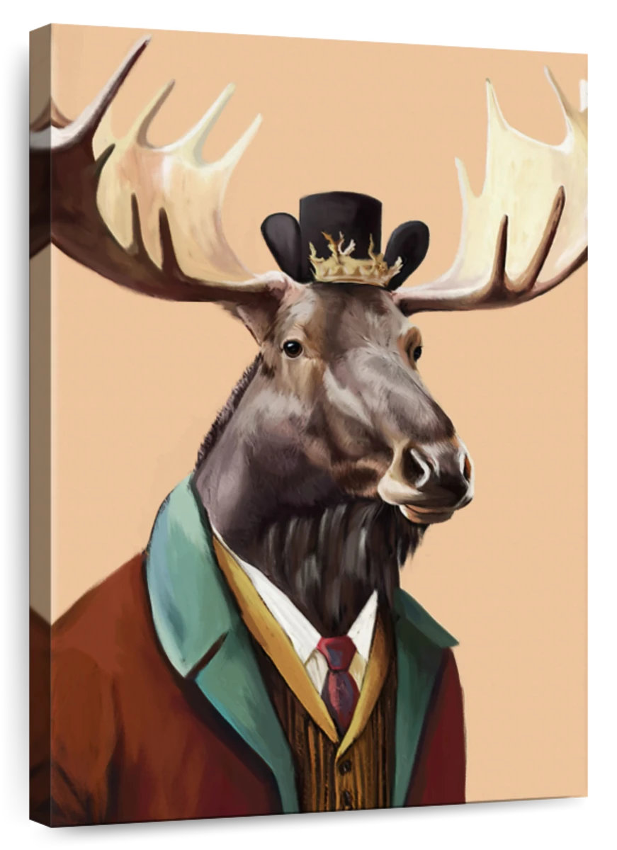Trinx Ketti Fancy Moose | Wayfair