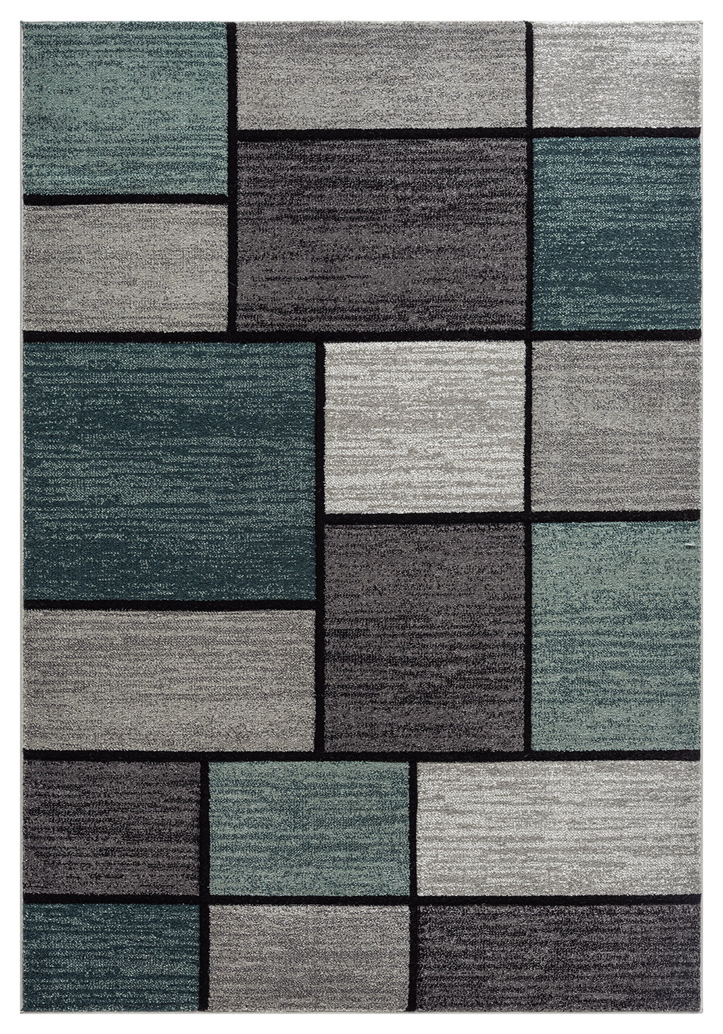 East Urban Home Hand Carved Modern Abtsract Area Rug Carpet Soft ...