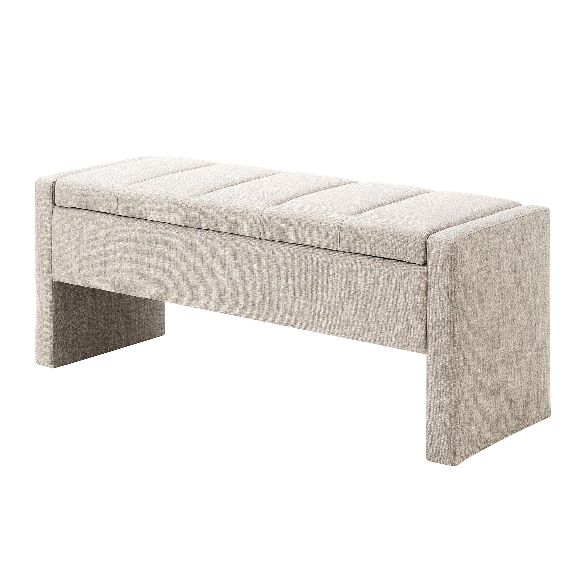 Ebern Designs Modern Bed End Bench,Upholstered Large Foot Rest Stool ...