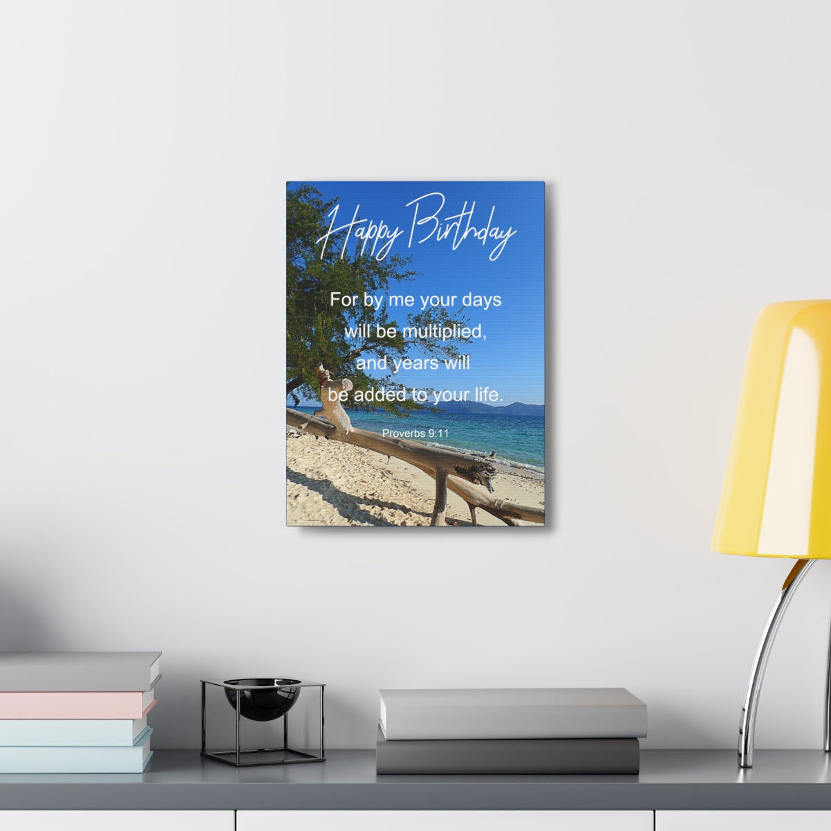 Trinx Will Be Multiplied Proverbs 9:11 - Wrapped Canvas Textual Art ...