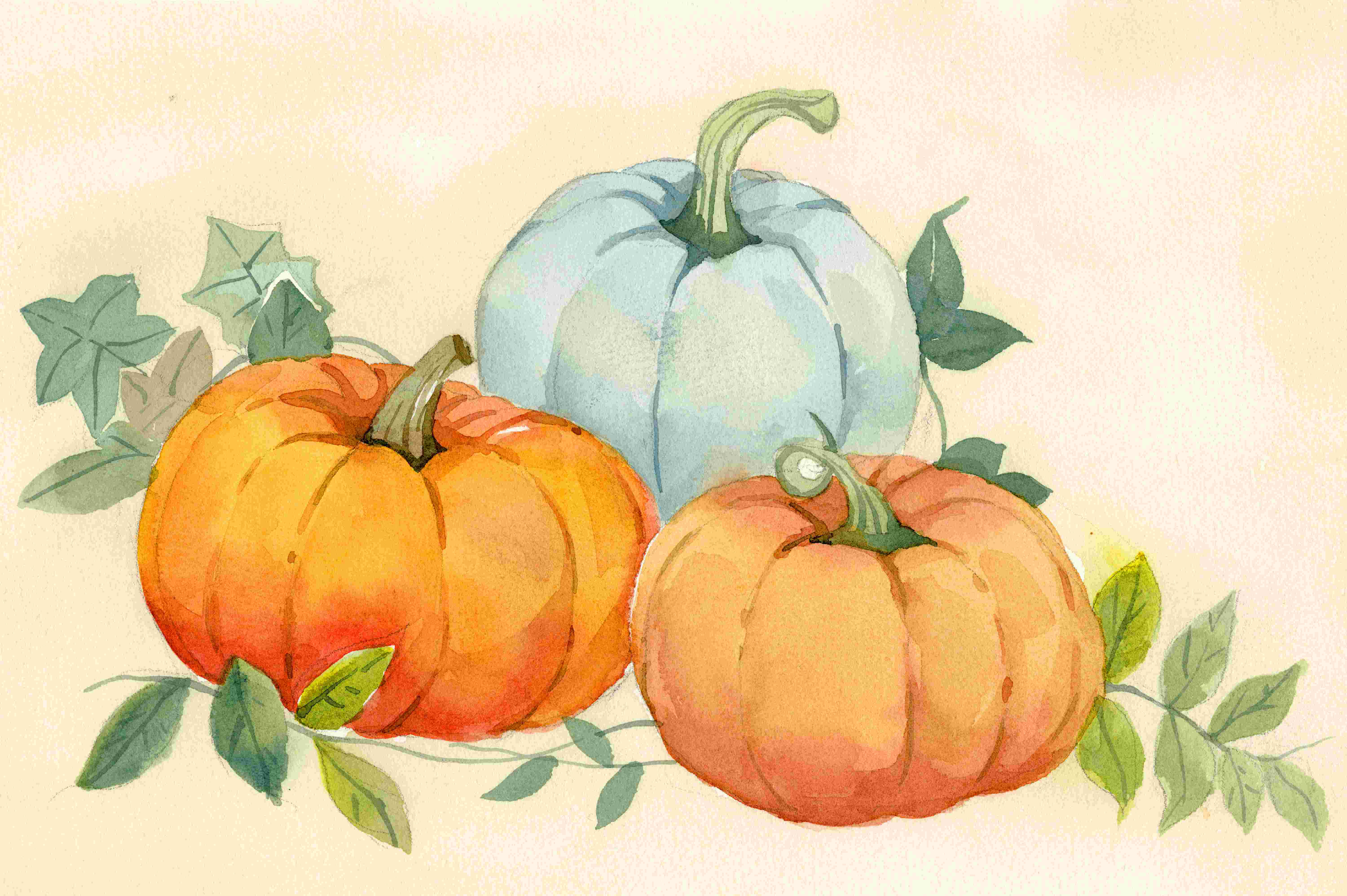 August Grove® Fall Farm Icons - Wrapped Canvas Painting | Wayfair